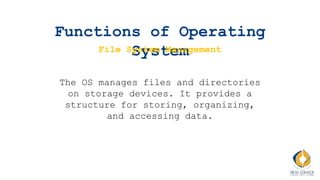 Chapter 3: Operating System (OS). IT and Computer Science | PPTX