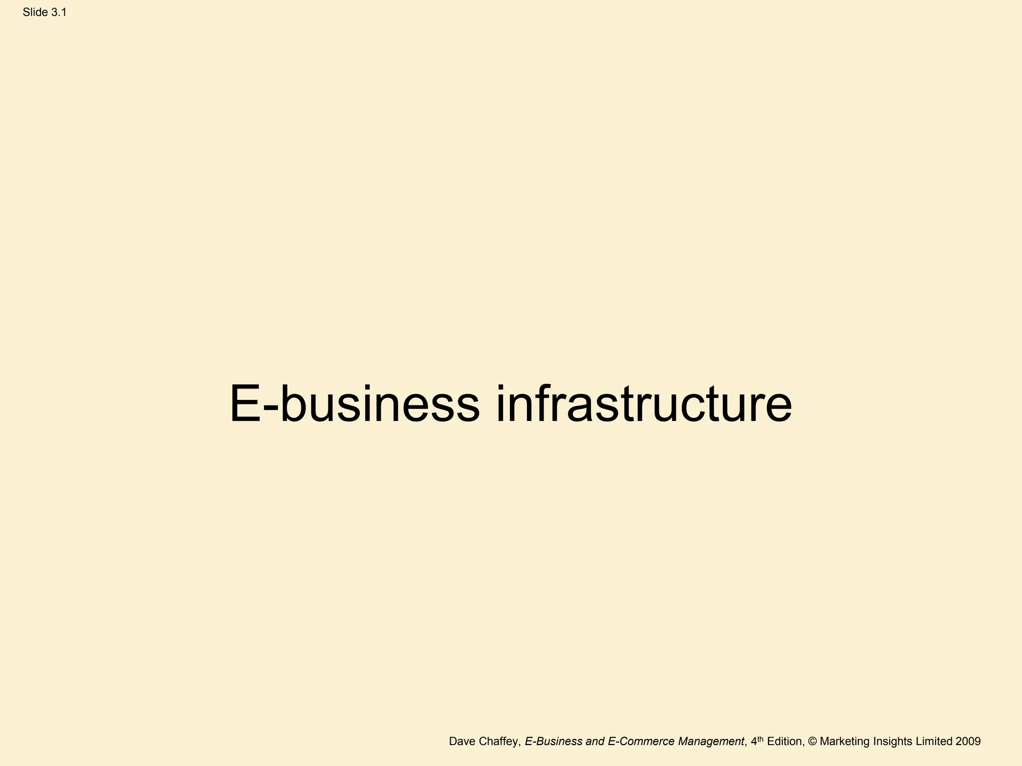 chapter_3.ppt_ E-business infrastructure | PPT