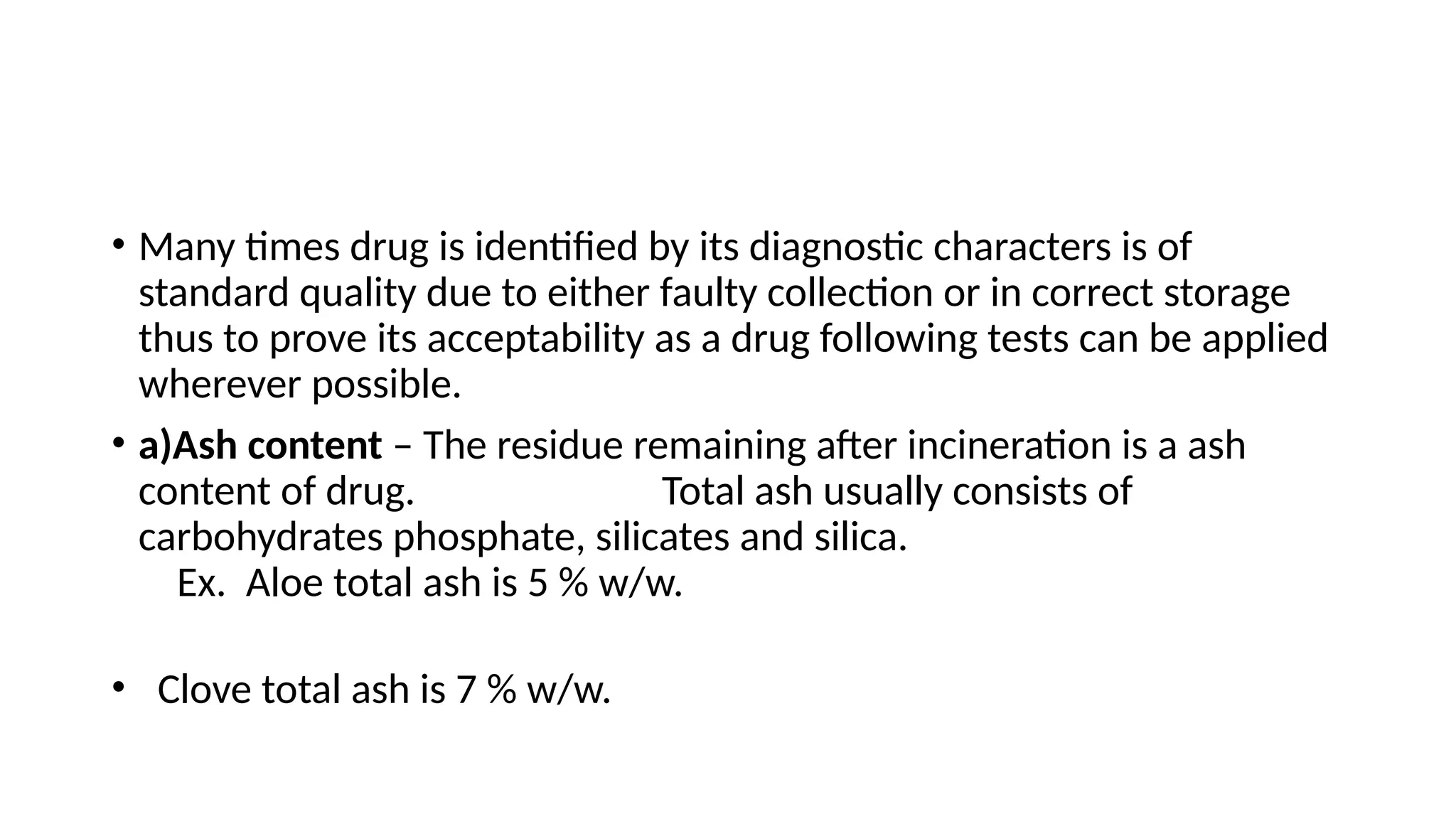 Quality control of crude drugs by different methods | PPTX