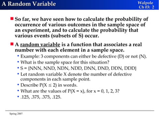 Probability and Statistics for Engineers | PPT