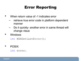 Multiplayer Game Programming Berkeley Socket API Chapter 3.ppt