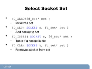 Multiplayer Game Programming Berkeley Socket API Chapter 3.ppt