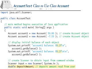 Introduction to Classes ,object,Methods and Strings | PPT