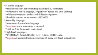 chapter _3.pptx Programming Language in DSS | PPTX | Programming Languages | Computing