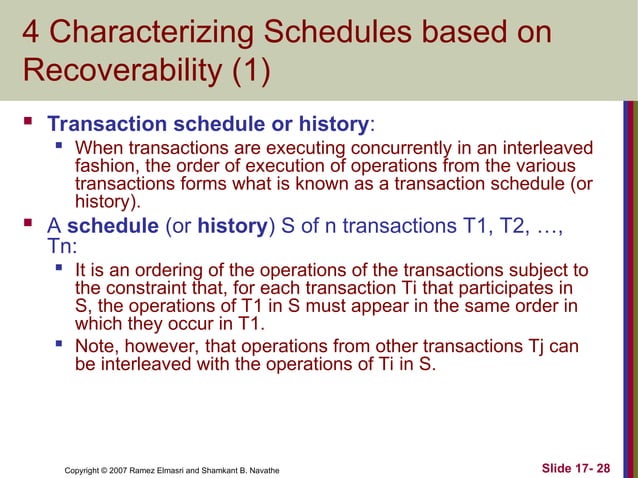 Chapter3 Ppt Introduction To Transaction Processing Concepts And Theory Ppt