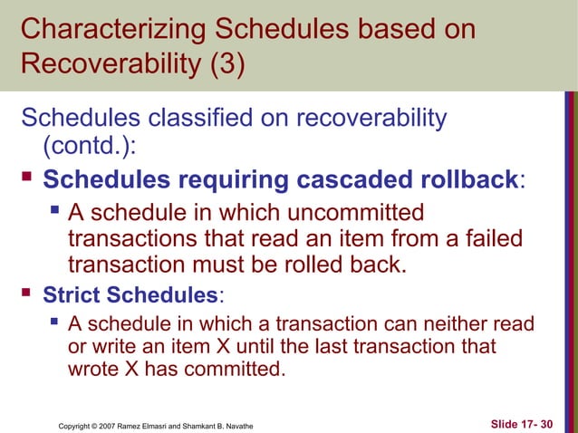 Chapter3 Ppt Introduction To Transaction Processing Concepts And Theory Ppt