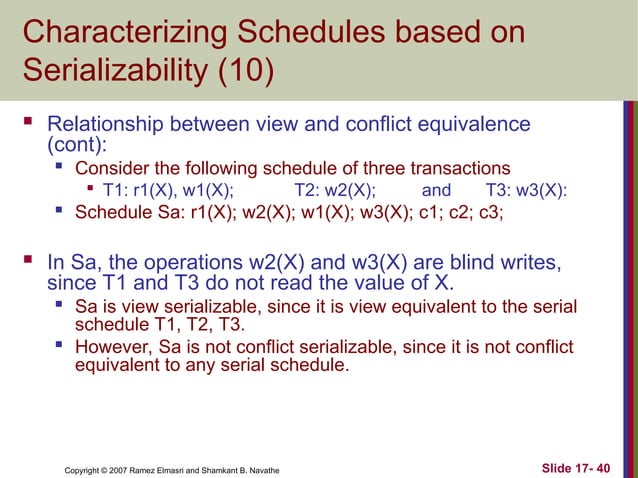 Chapter3.ppt Introduction to Transaction Processing Concepts and theory ...
