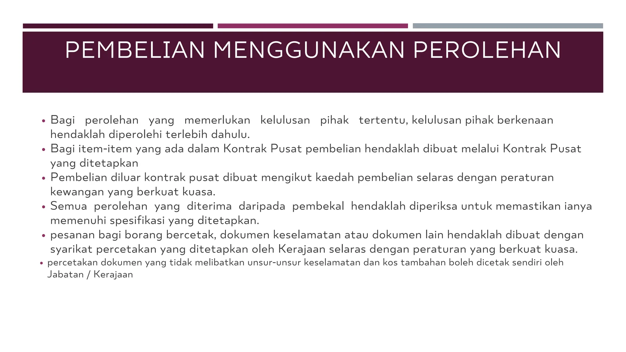 Procurement administration chapter 3 | PPT