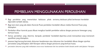 CHAPTER 3 PROCUREMENT ADMINISTRATION | PPT