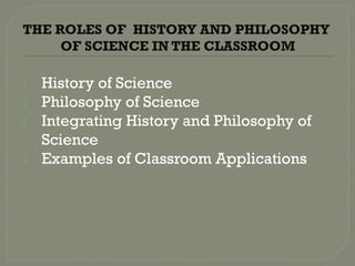 History and Philosophy of ScienceEd.pptx