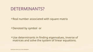 CHAPTER 3 Linear Algebra Determinan.pptx