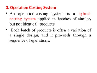 chapter 3.pptx cost Accounting by Dr. YOHANNES | PPT
