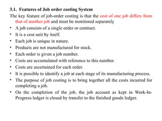 chapter 3.pptx cost Accounting by Dr. YOHANNES | PPTX
