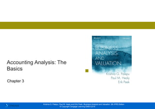 chapter 3.pptx accounting analysis the basics | PPTX
