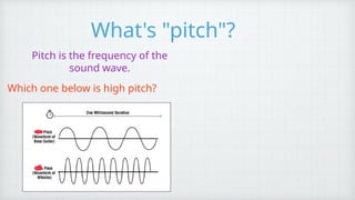 Sound waves chapter loudness pitch frequency | PPTX