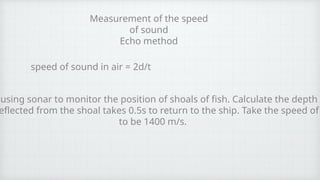 Sound waves chapter loudness pitch frequency | PPTX