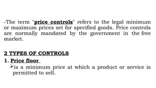 Chapter 3.pptx. Price control/intervention and Protectionism | PPTX