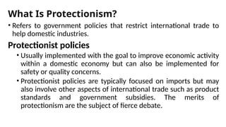 Chapter 3.pptx. Price control/intervention and Protectionism | PPTX
