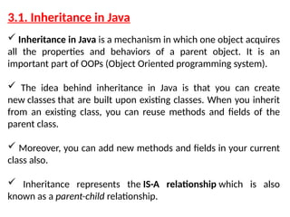 Inheritance Interface and Packags in java programming.pptx