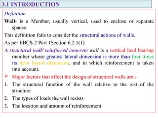 Chapter 3 Design of concrete Walls structures.ppt