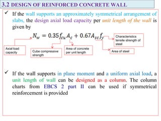 Chapter 3 Design of concrete Walls structures.ppt