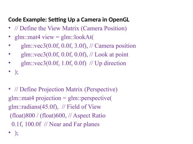 Chapter 3pptxgeometry Chapter 4 And 5 Transformation Translation Animationopengl Graphics