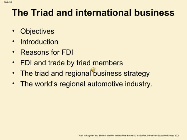 Chapter3.ppt triad and international business | PPT