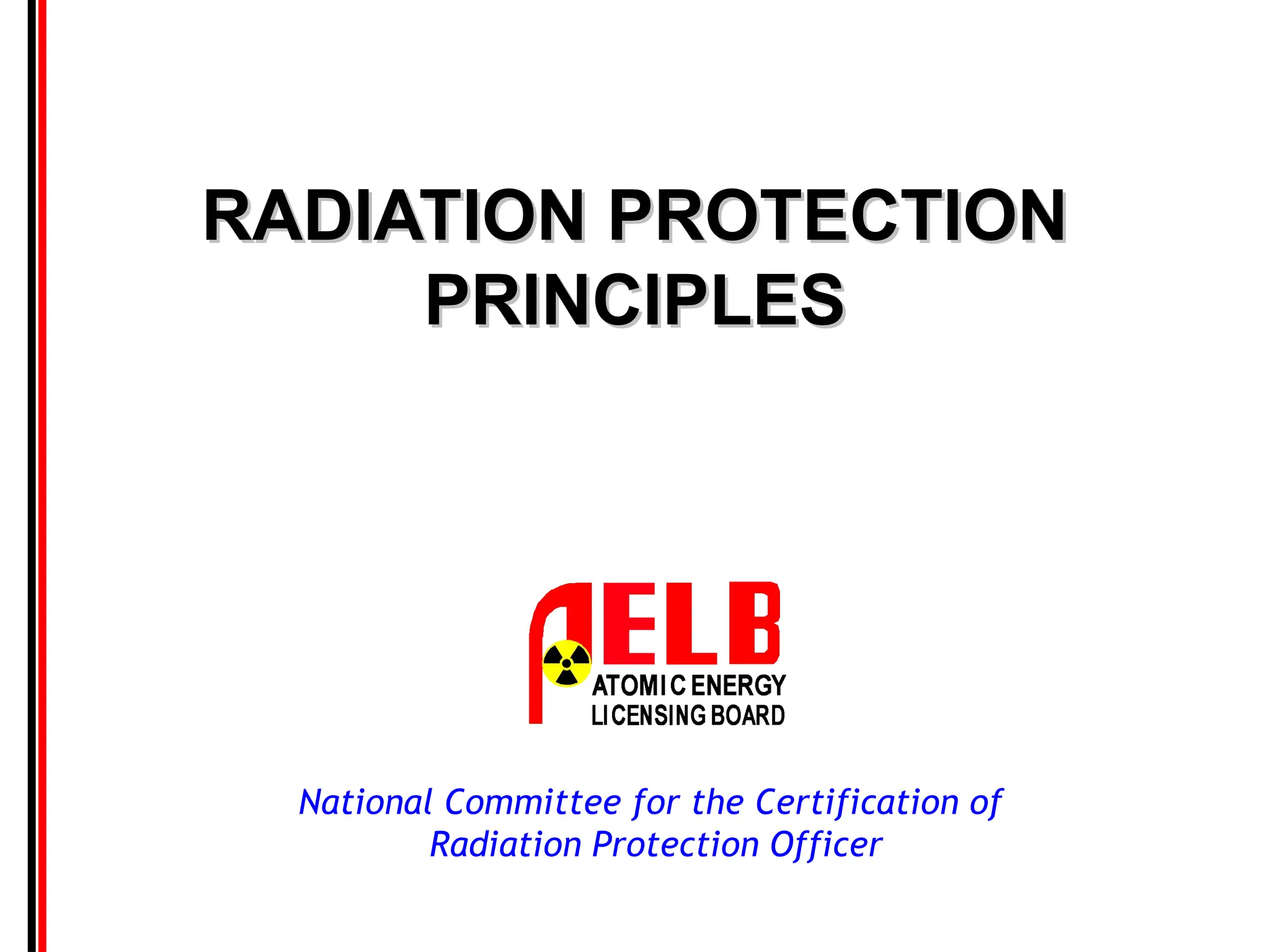radiation protection principle , kuala lumpur | PPT
