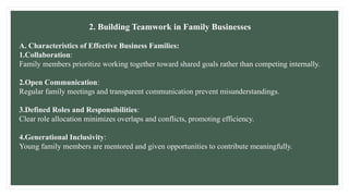 Chapter 3. Family Business Management BBA | PPTX