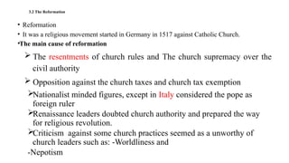 history remedial chapter three, about modern world. | PPTX