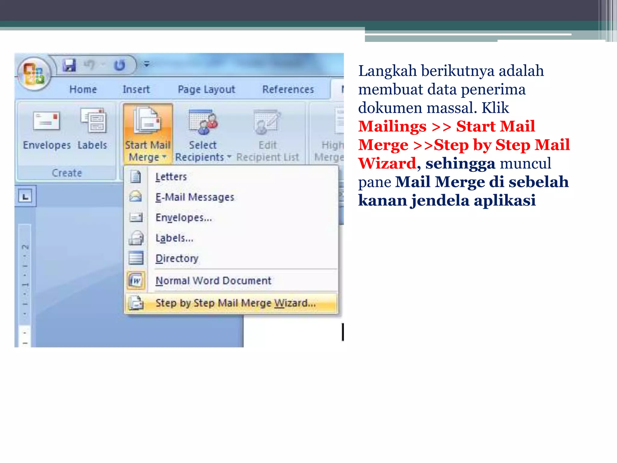 Chapter 4 - Mail Merge | PPTX
