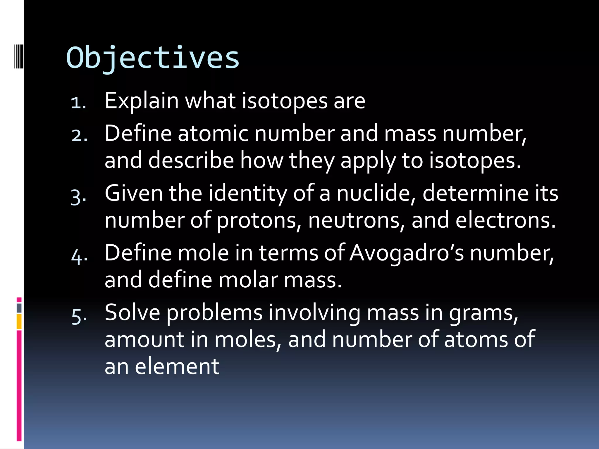 Chapter 3.3 : Counting Atoms | PPT