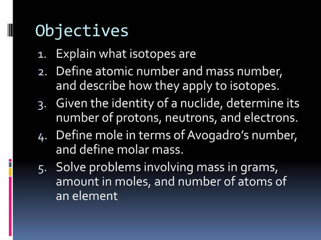 Chapter 3.3 : Counting Atoms | PPT