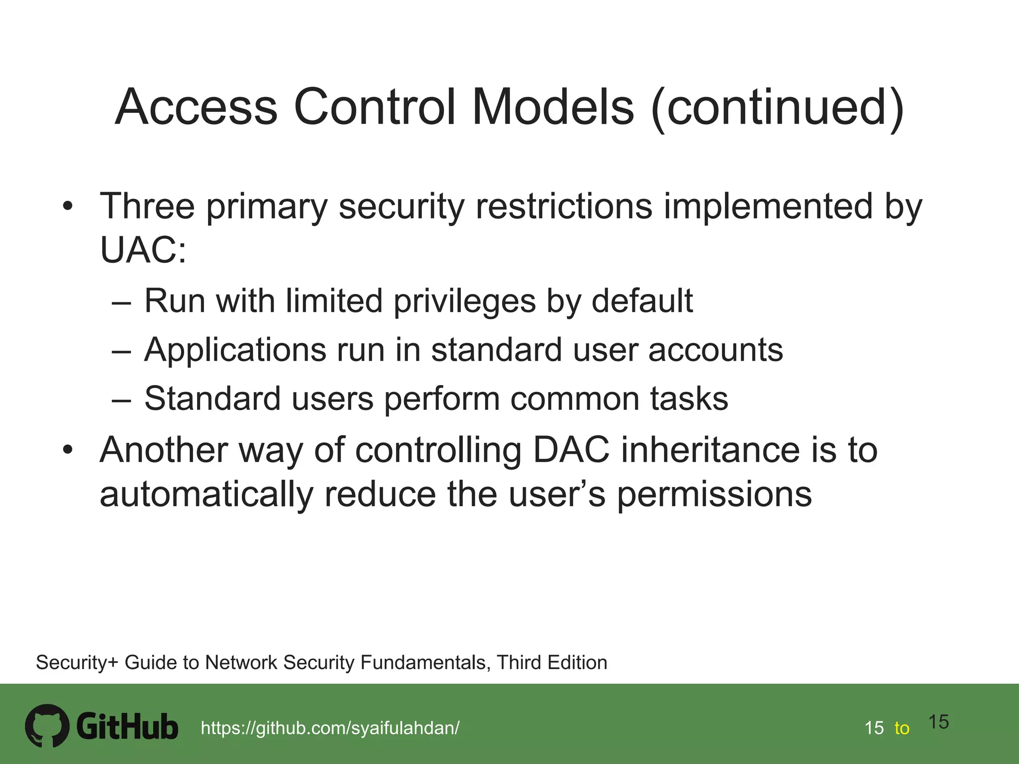 Chapter 3 access control fundamental i | PPT