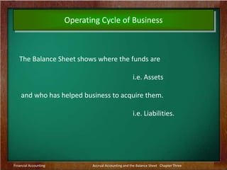 Accural Accounting & The Balance Sheet | PPT