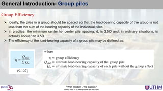 Advanced Deep Foundation Engineering: Types, Installation, and Capacity ...