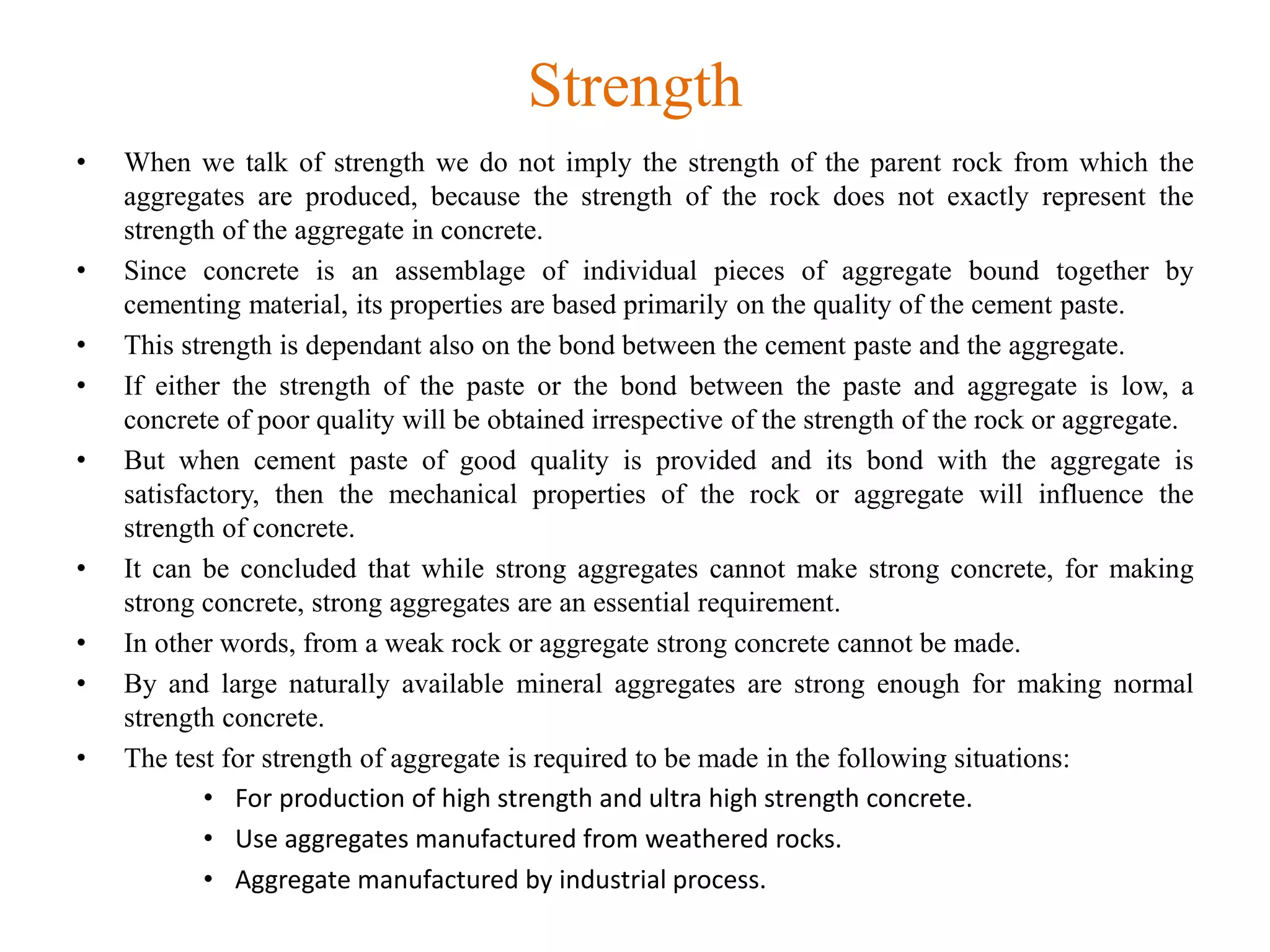 Chapter 3 aggregates (Part-1) | PPT