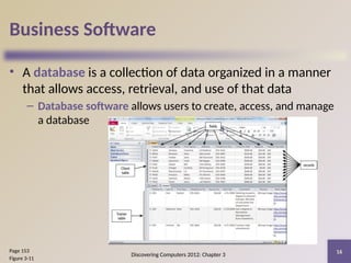 CHAPTER 3 - Application Software and types | PPTX