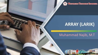 Array [Larik] | PPTX