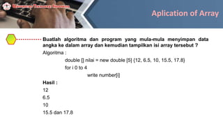 Array [Larik] | PPTX