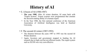 Chapter 3- Artificial Intelligence (AI) with history of AI.pptx