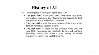 Chapter 3- Artificial Intelligence (AI) with history of AI.pptx