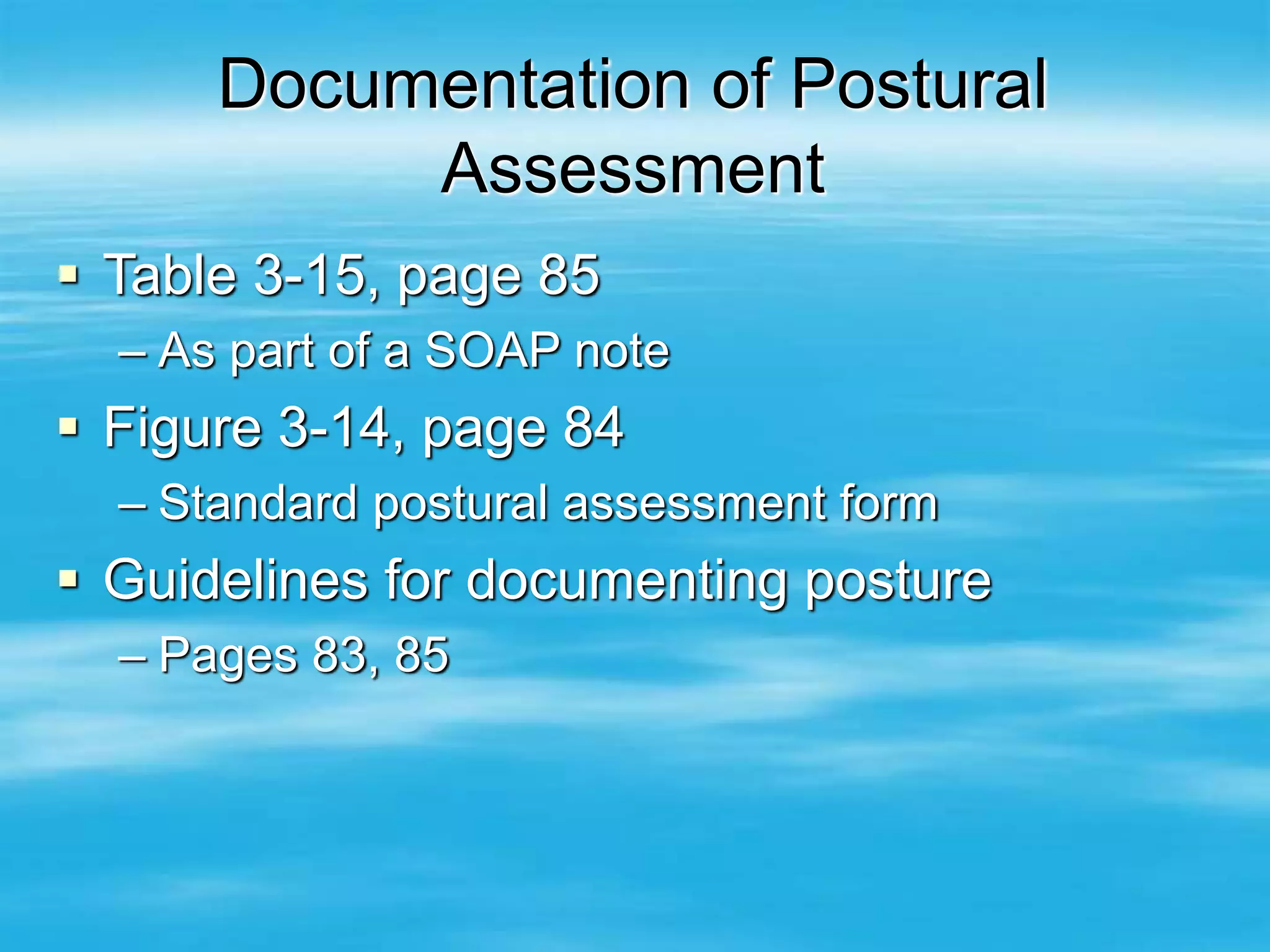 Chapter 3 - Assessment of Posture.ppt