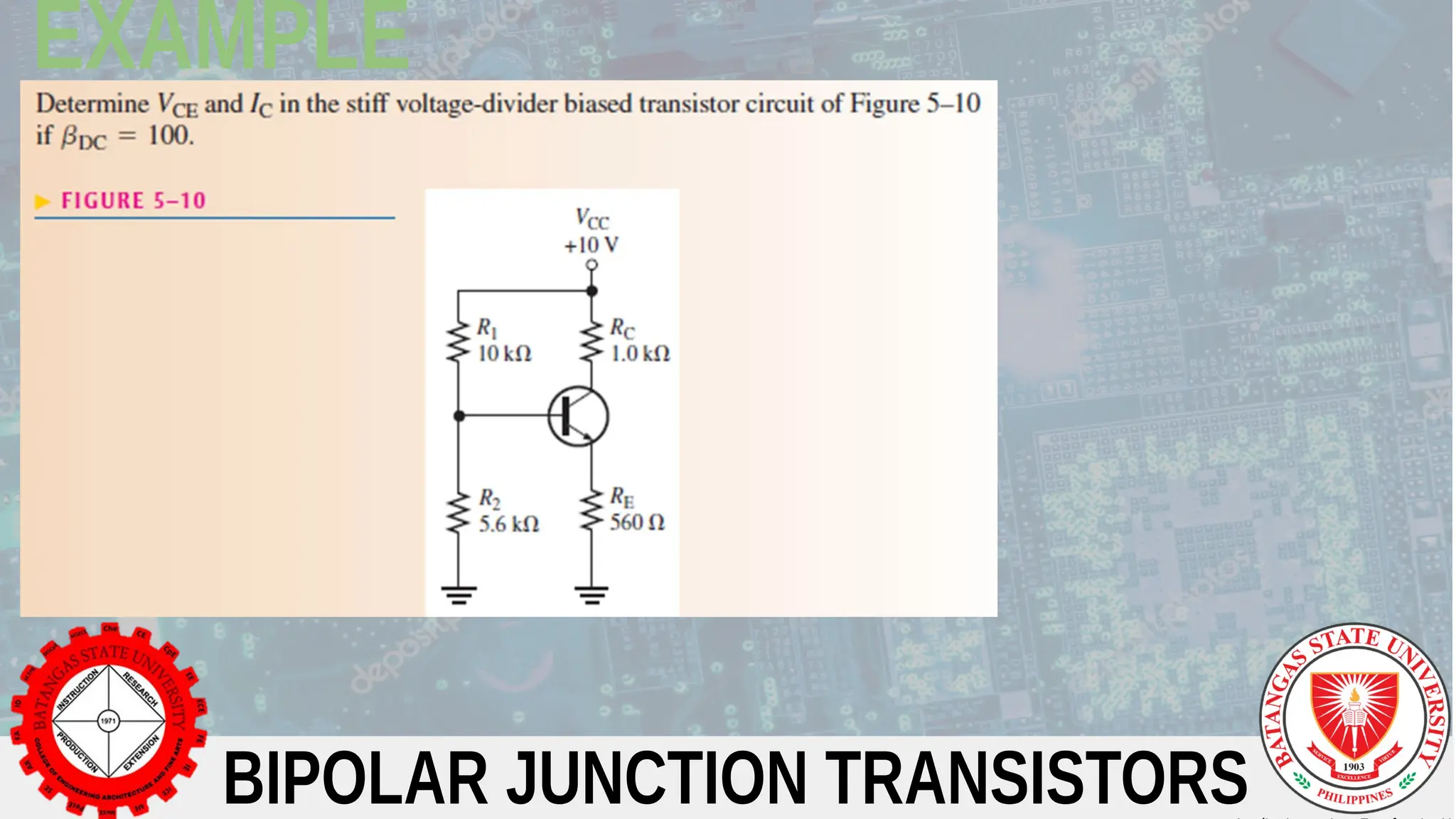 Chapter (3) - Bipolar Junction Transistor | PPTX