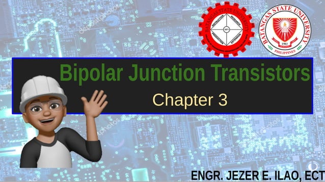 Chapter (3) - Bipolar Junction Transistor | PPTX