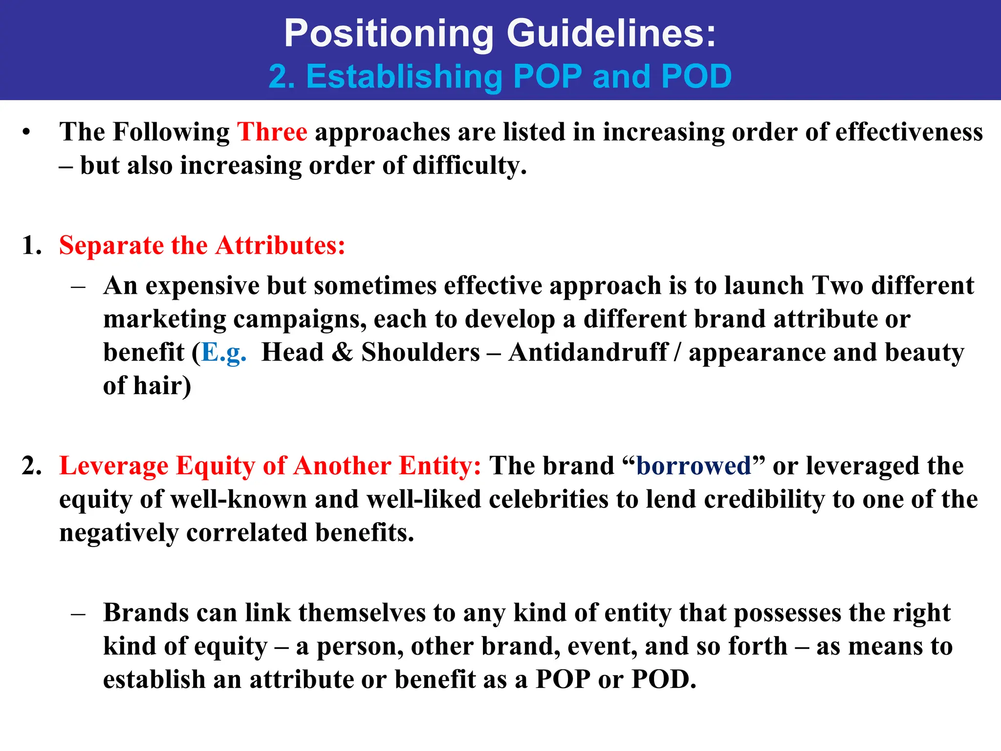 Brand management chapter 3 (brand positioning) | PPT