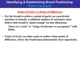 Brand management chapter 3 (brand positioning) | PPT