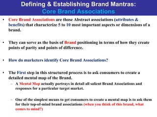 Brand management chapter 3 (brand positioning) | PPT