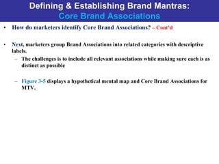 Brand management chapter 3 (brand positioning) | PPT