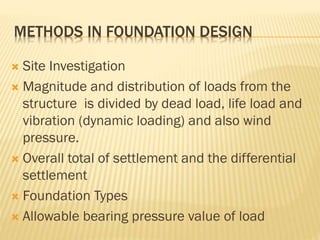 Chapter 3 building foundation | PPT | Civil Engineering Industry ...